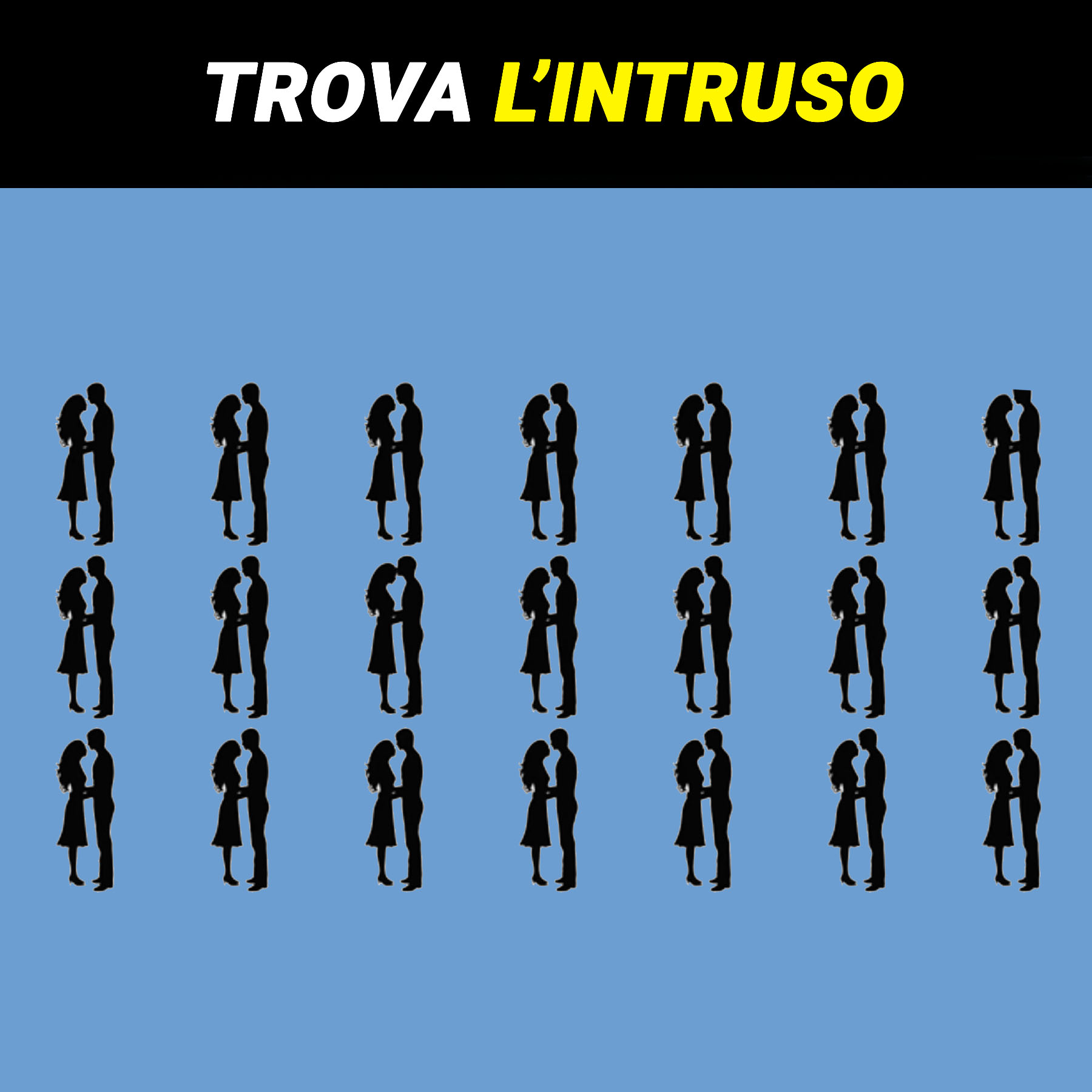 - Riesci a trovare l'intruso tra le coppie? Il 95% degli utenti si ... - Riesci a trovare l'intruso tra le coppie? Il 95% degli utenti si ...