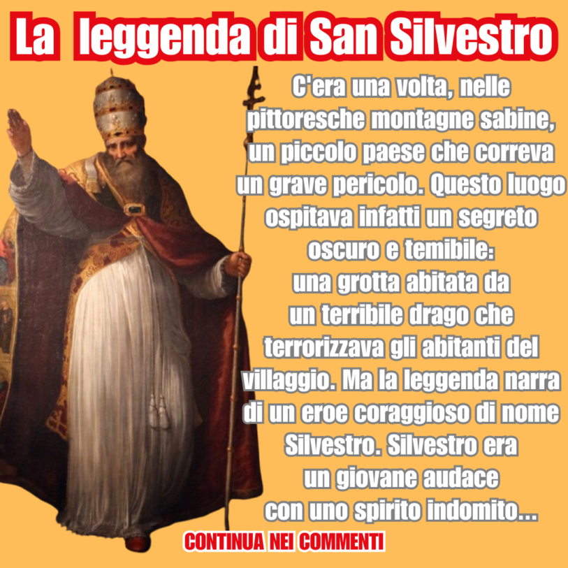 La leggenda di San Silvestro - Aforismi.it